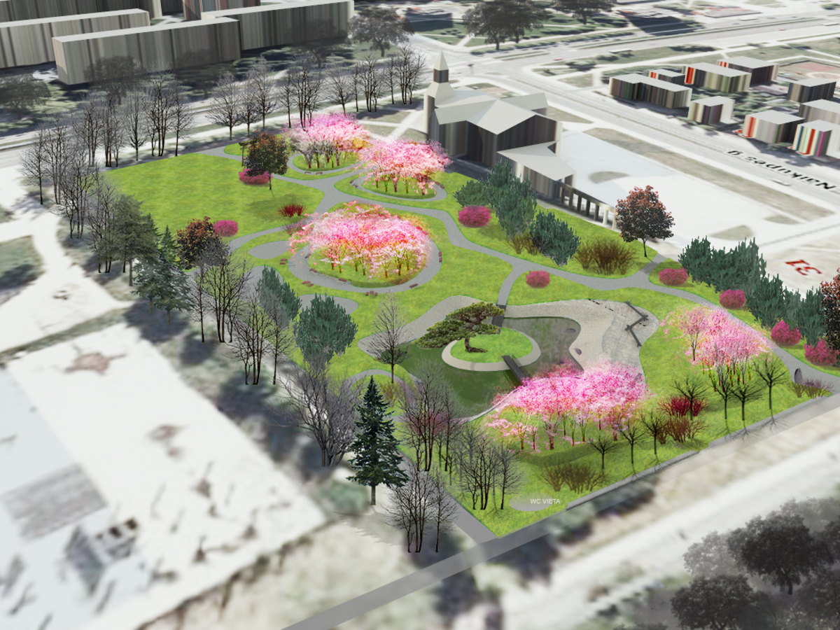 Rengiamas Sakurų parko projektas | Klaipėdos miesto savivaldybė