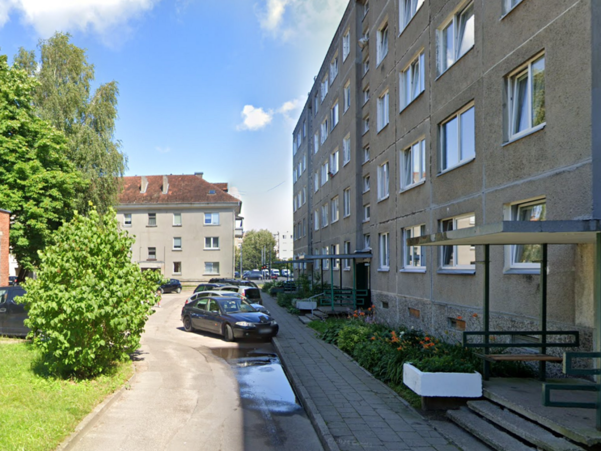 Minijos gatvėje pradedami parkavimo vietų ir pėsčiųjų takų ...