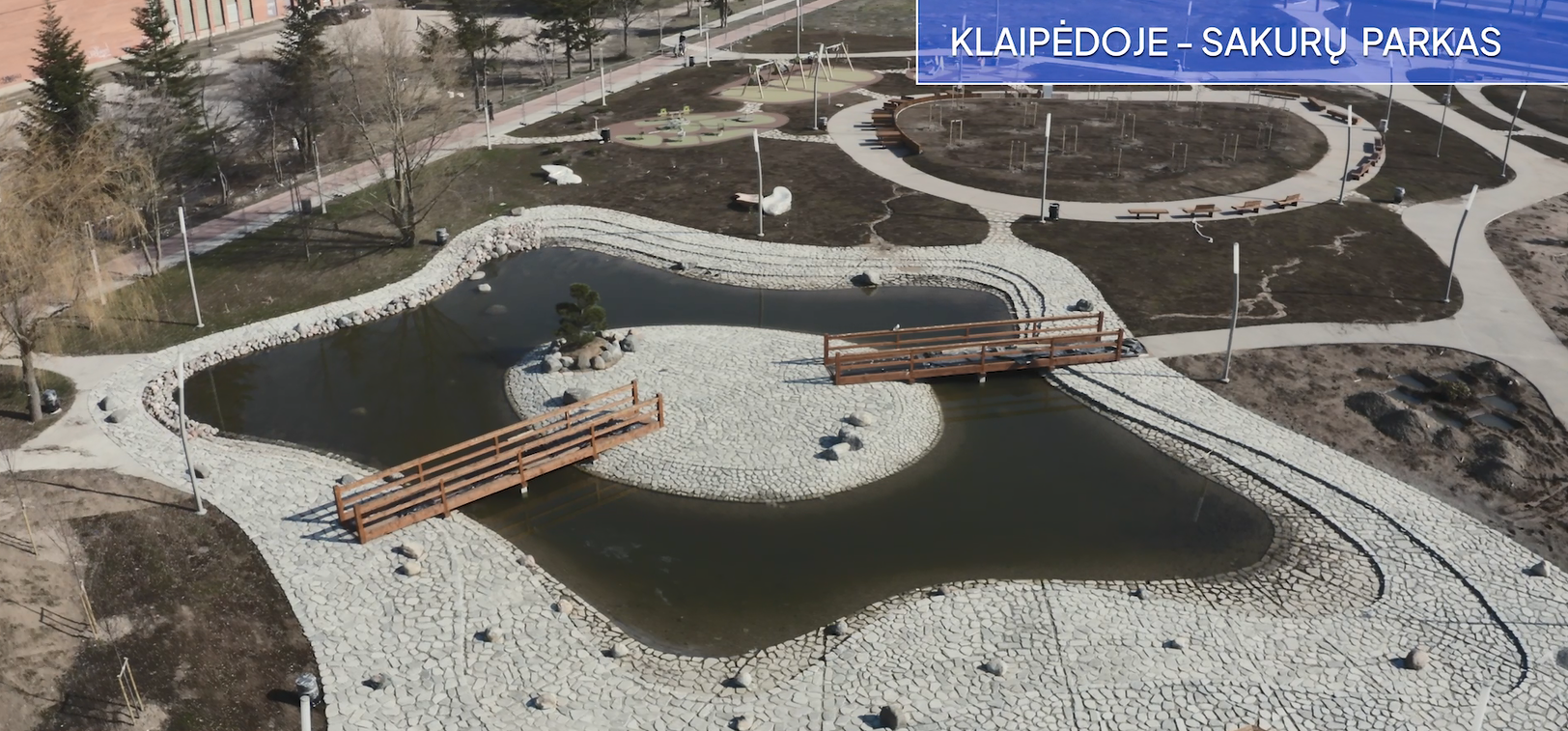 Klaipėdoje netrukus bus atverta nauja poilsio erdvė – Sakurų parkas.